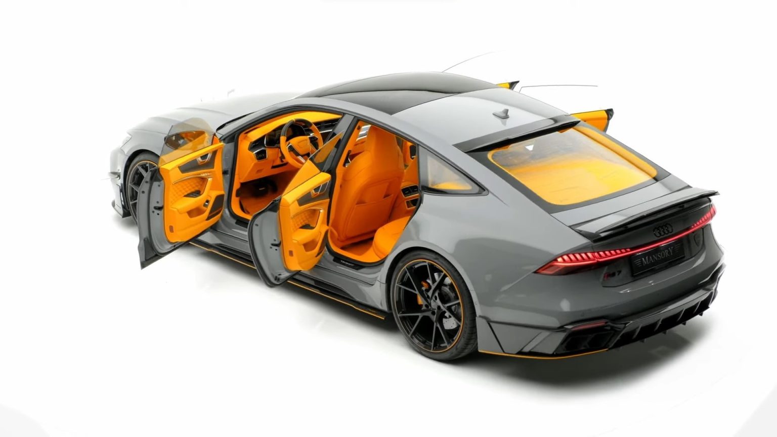 脱下西装的绅士！Mansory 爆改 Audi RS7 Sportback，4.0L V8 Twin Turbo 引擎，马力直逼 780PS，3 秒破 100KM/H！ - AUTO123