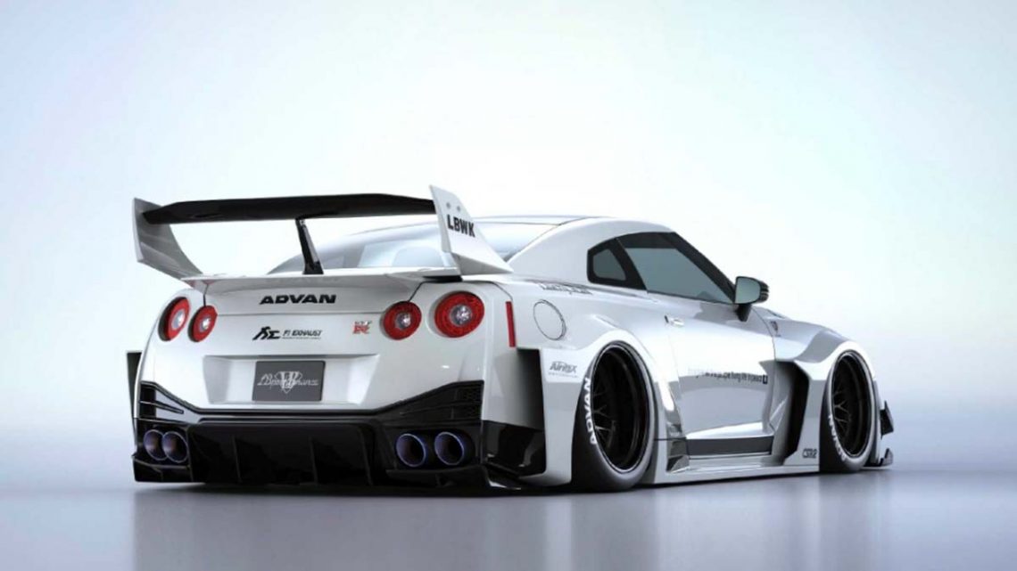 由 Liberty Walk 打造！Nissan GT-R R35 Liberty Walk 宽体空力套件霸气登场，国外要价大约30万马币 ...