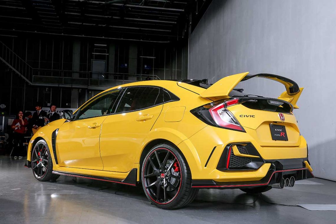 2021 Honda Civic Type R FK8 限量版登场，减轻车重，搭配全新轮胎，准备夺回纽柏林最速前驱车称号！ - AUTO123