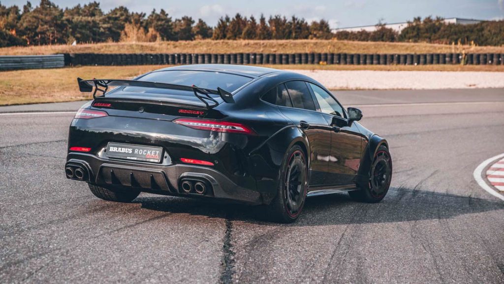 Brabus Rocket 900 AMG GT63 S，史上最强 GT 轿跑之一！有900PS+1250Nm，极速可达330KM/H ...