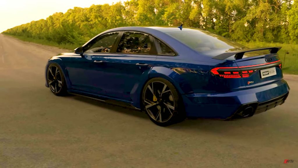 2022 Audi RS8 杀到，4.0L V8 双涡轮引擎爆发 880Hp，号称地表最速房车？ - AUTO123