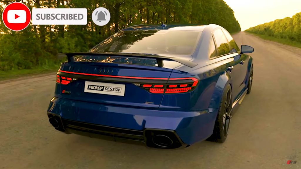 2022 Audi RS8 杀到，4.0L V8 双涡轮引擎爆发 880Hp，号称地表最速房车？ - AUTO123