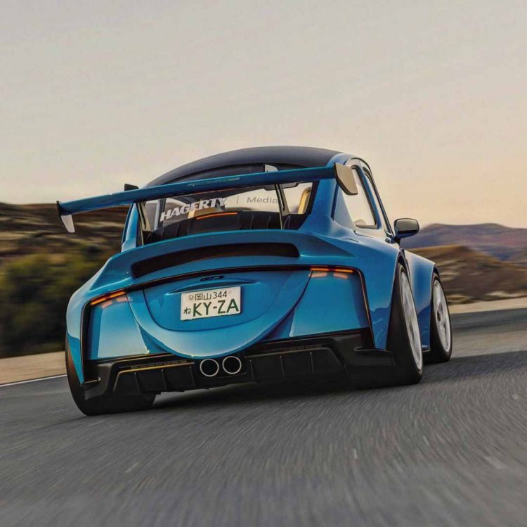 这也太帅了吧！Volkswagen Bettle 改装 Porsche 911 GT3 套件，直接变身成“暴力龟”！ - AUTO123