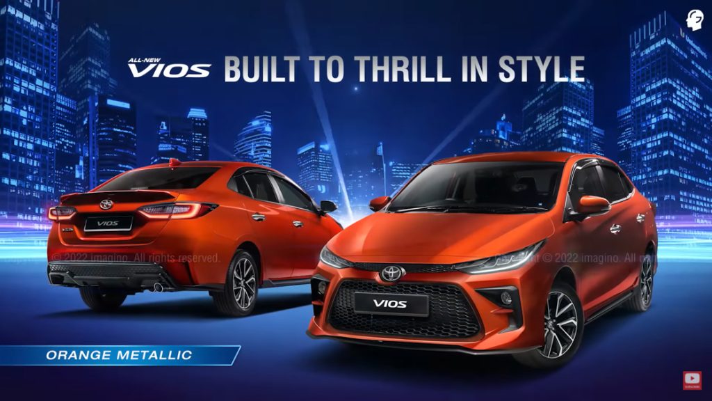 史上最帅 Vios！新一代 2023 Toyota Vios 今年 8 月份发表，更换 1.5L Hybrid 引擎 + DNGA 平台 ...