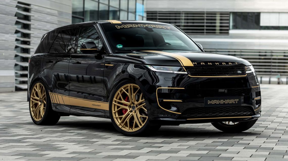 改装黑金豹！Manhart 爆改 Range Rover Sport ，4.4L V8 Twin Turbo 引擎爆发 653Hp，0 ...