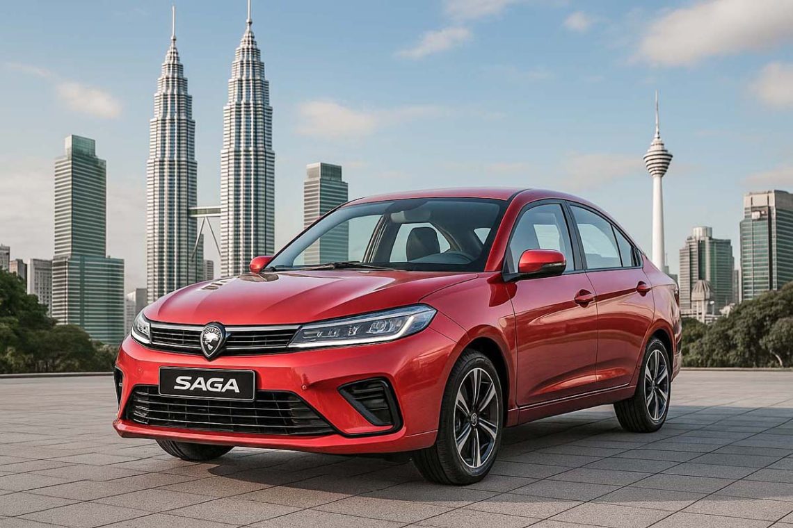 预售价 RM36,800 起？2025 Proton Saga MC3 即将登场，1.3L VVT 引擎，有 ADAS 先进安全配备 ...