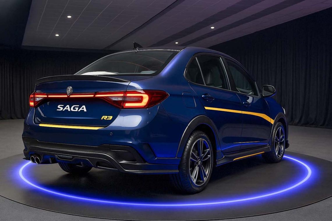 预售价 RM36,800 起？2025 Proton Saga MC3 即将登场，1.3L VVT 引擎，有 ADAS 先进安全配备 ...